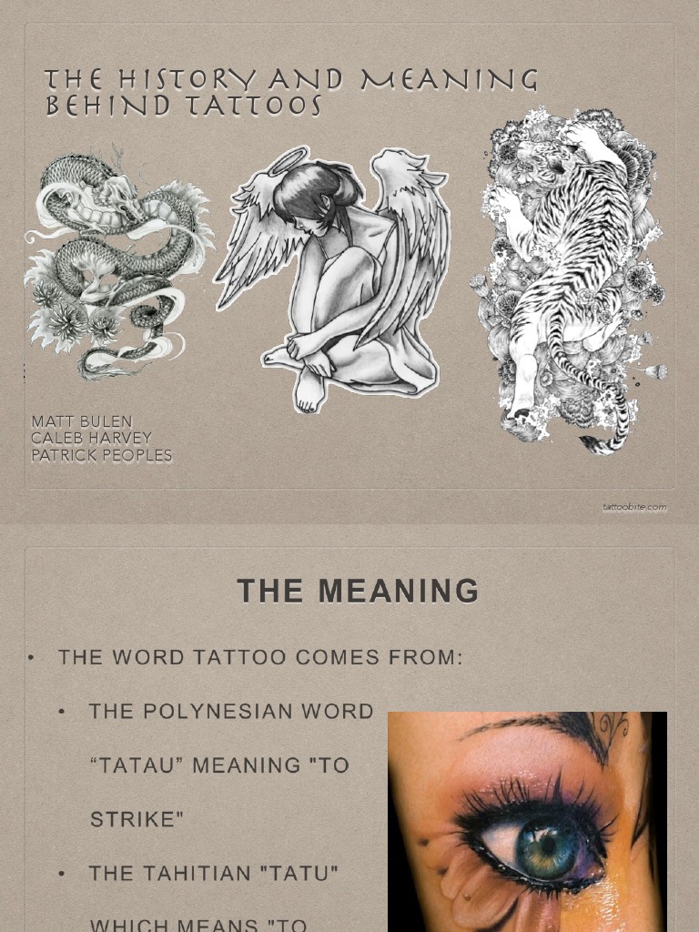 Tattoo Presentation PDF | PDF | Tattoo | Tattooing