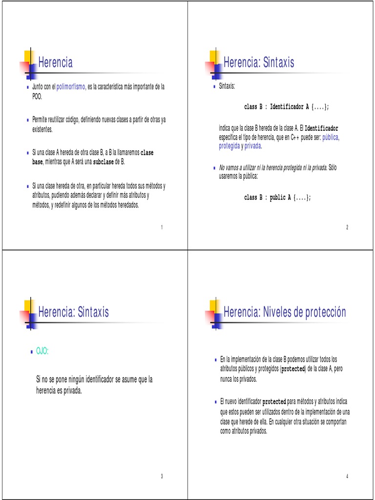 c++ herencia | Herencia (Programación Orientada a Objetos) | Objeto ...