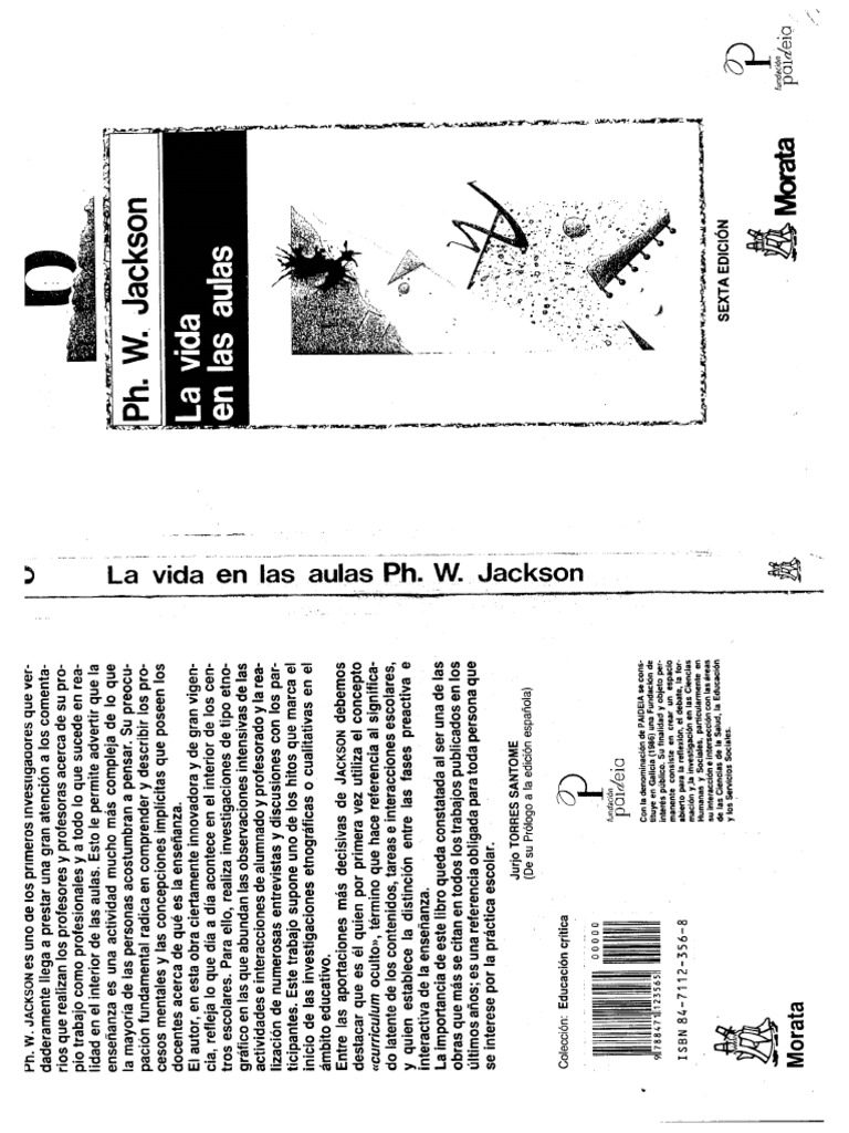 Philip W. Jackson - La Vida en Las Aulas | PDF