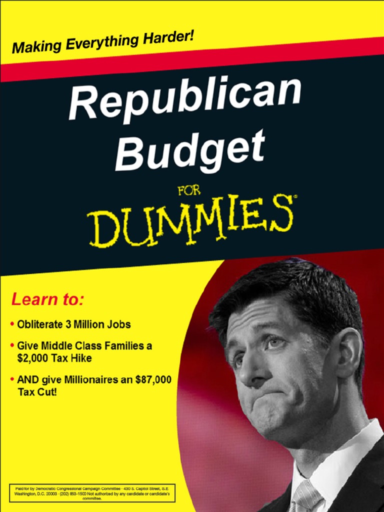 The Republican Budget For Dummies | PDF