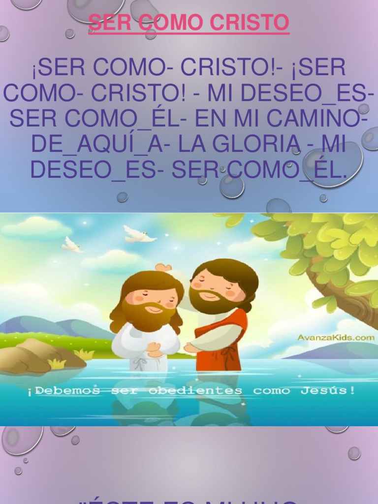 Ser Como Cristo | PDF