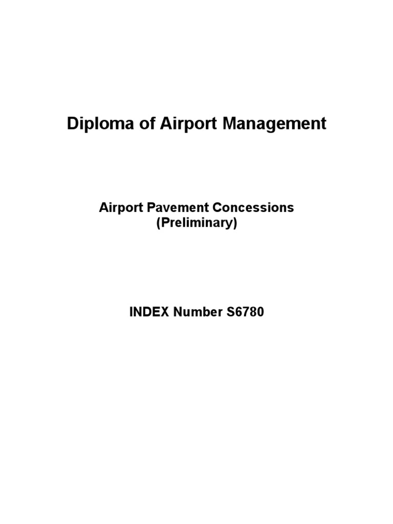 Pavement Concessions VER2 Text | PDF | Transportation Engineering | Nature