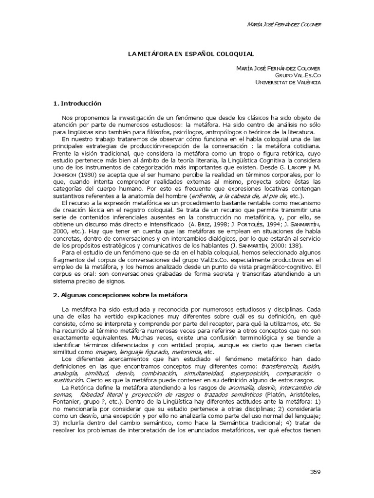 Texto encriptado y sin sentido | PDF | Metáfora | Palabra