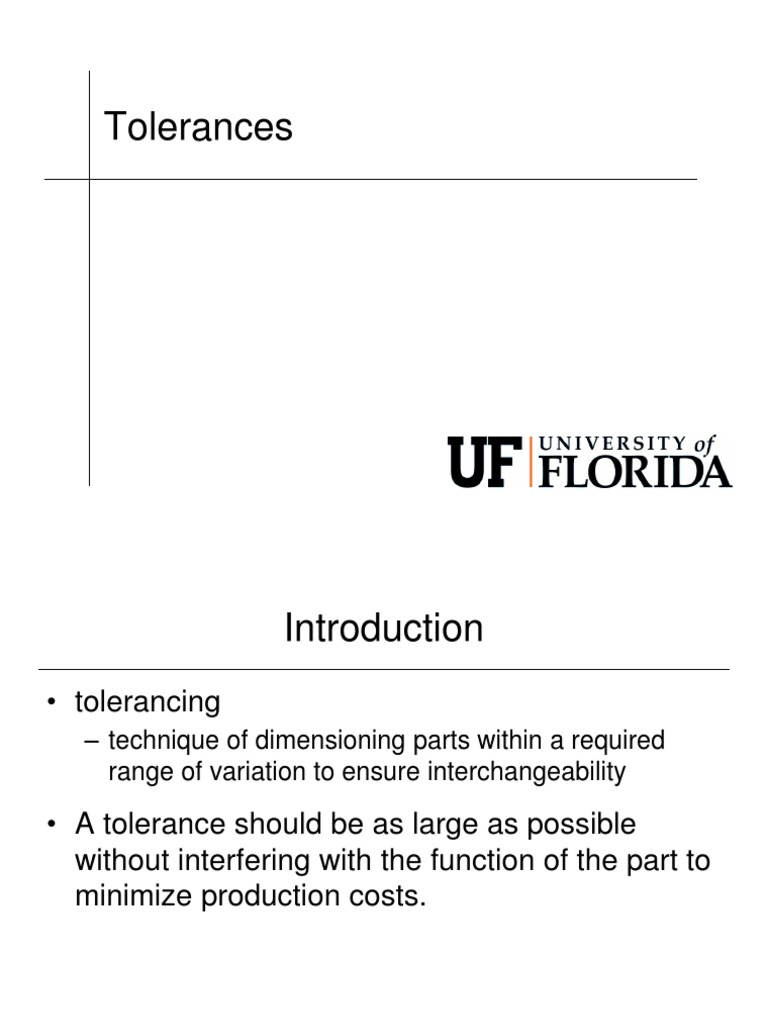 Tolerances | Engineering Tolerance | Production And Manufacturing