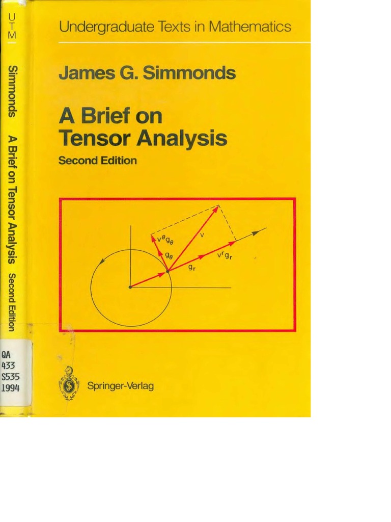 A Brief On Tensor Analysis | PDF