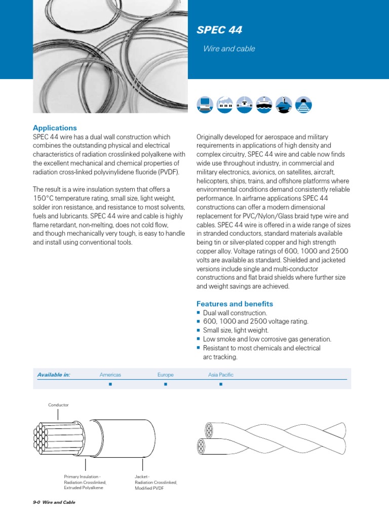 Raychem Spec 44 | Insulator (Electricity) | Cable