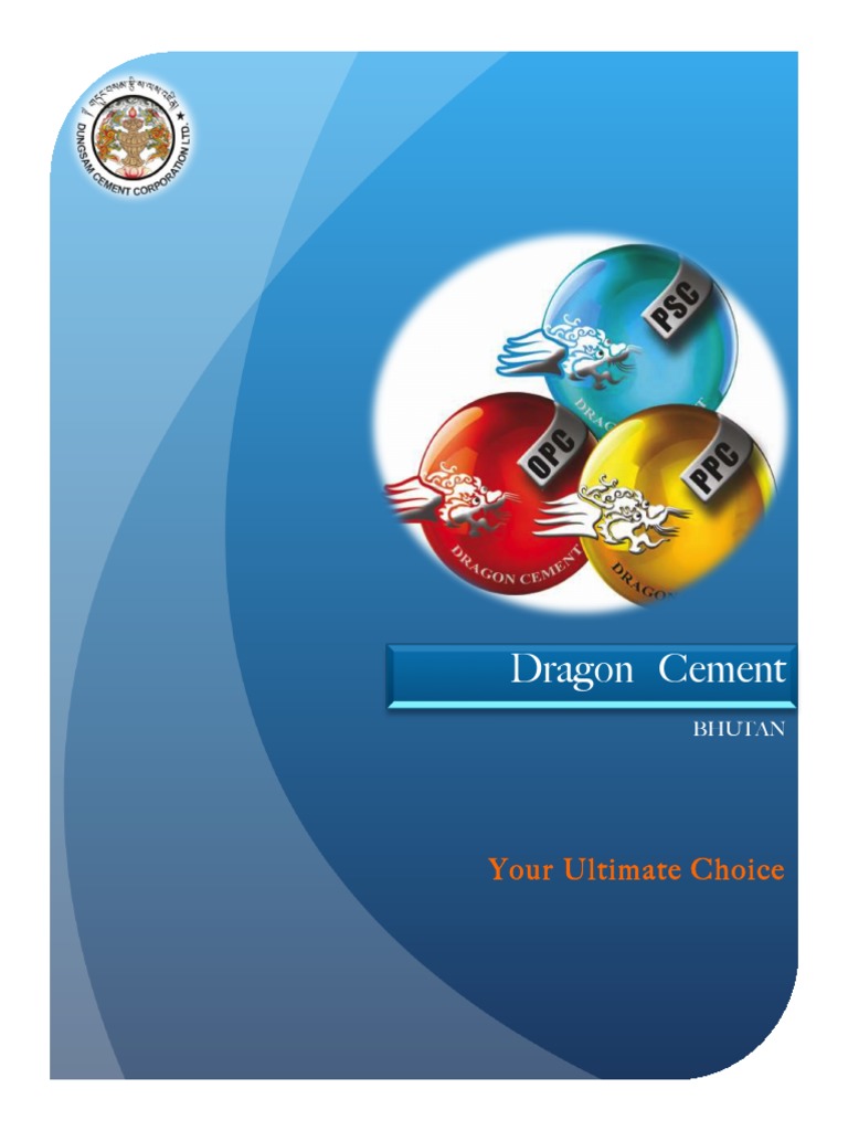 Dragon Cement | PDF | Industries | Manmade Materials