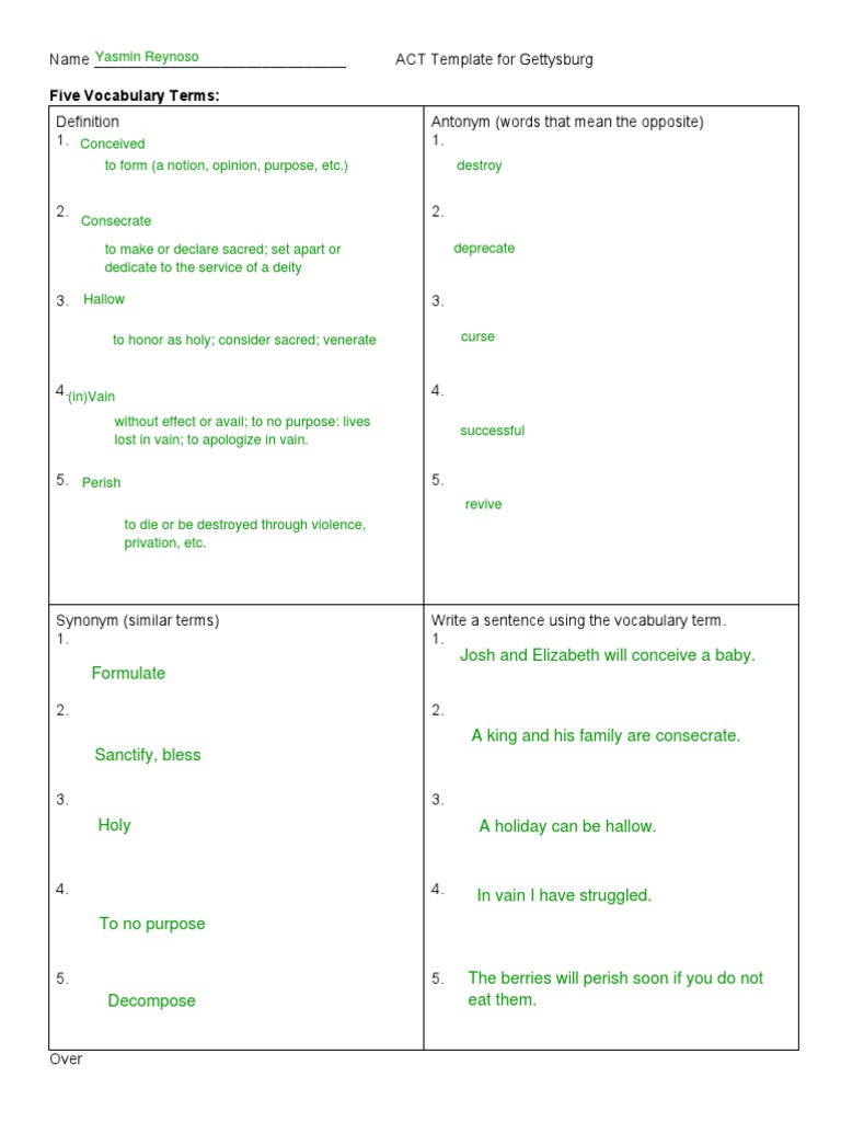 Student Work Sample #1 | PDF | Liberty | Religion And Belief