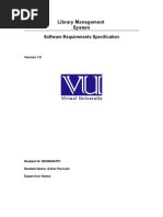 Design Document For Library Management System | PDF | Use Case | Object ...