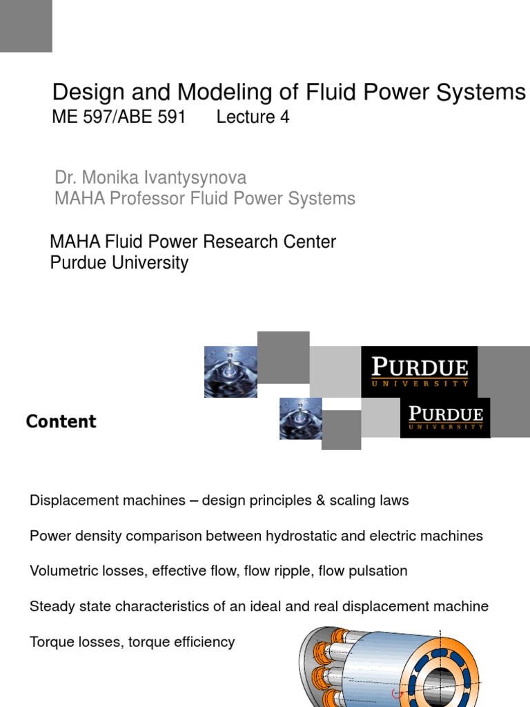 ME597 Lecture4 07 | PDF | Pump | Fluid Dynamics