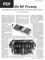 Advanced Receiver Research Pre Amp Instruction Sheet | PDF | Power ...