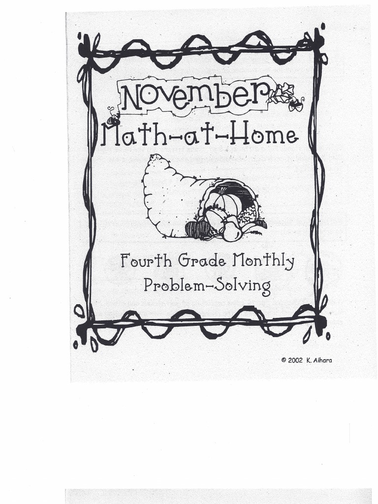 Math and Cooking Problem Solving Guide | PDF