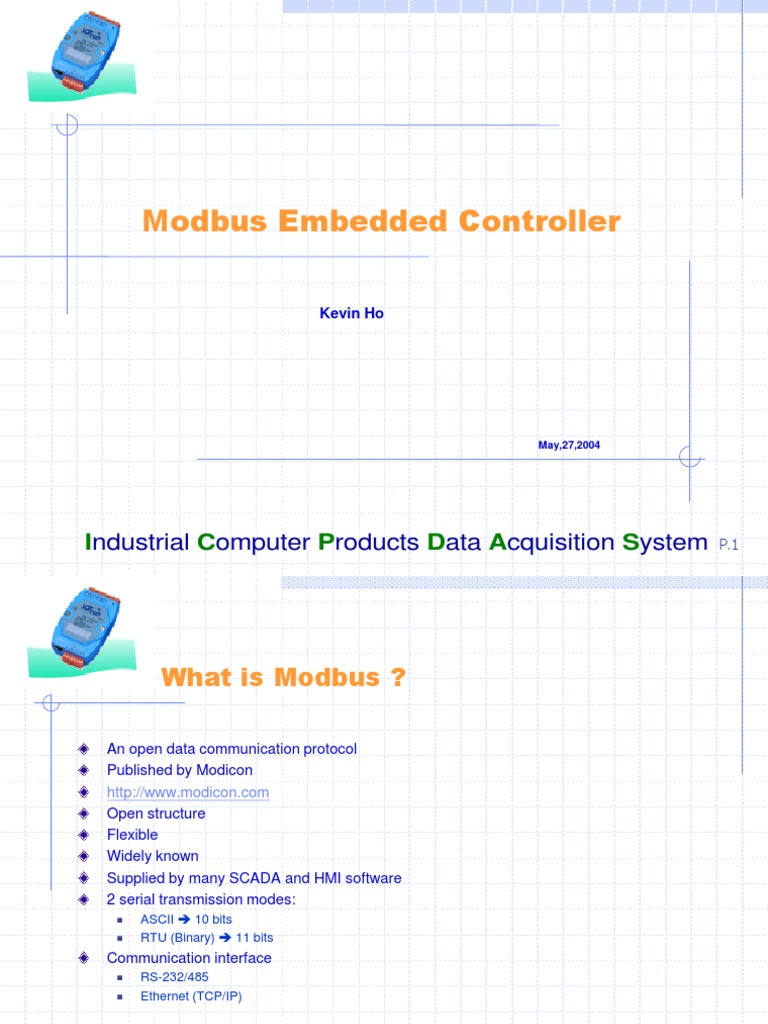 Modbus | PDF | Computer Engineering | Programmable Logic Controller