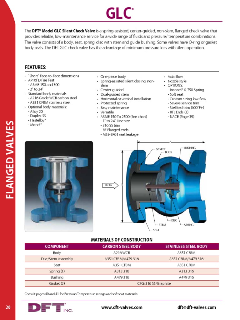 GLC Valvula Check | PDF | Valve | Gas Technologies