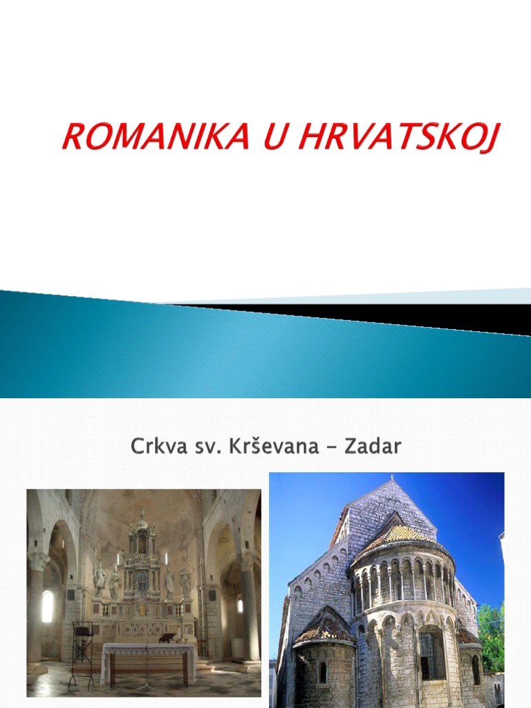 Romanika U Hrvatskoj | PDF