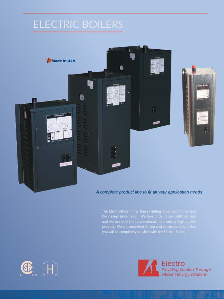 Electric Radiant Heating and WarmFlow Boilers Brochure | Boiler ...