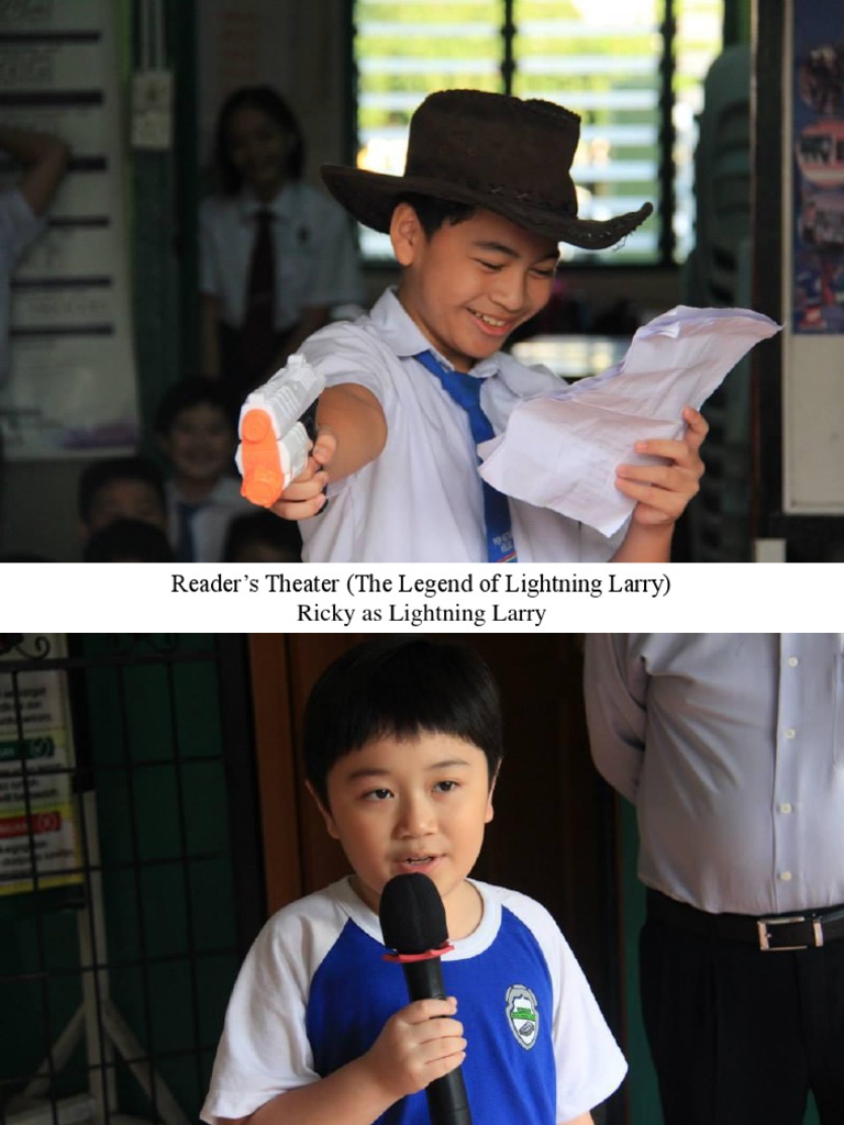 Reader's Theater (The Legend of Lightning Larry) Ricky As Lightning ...
