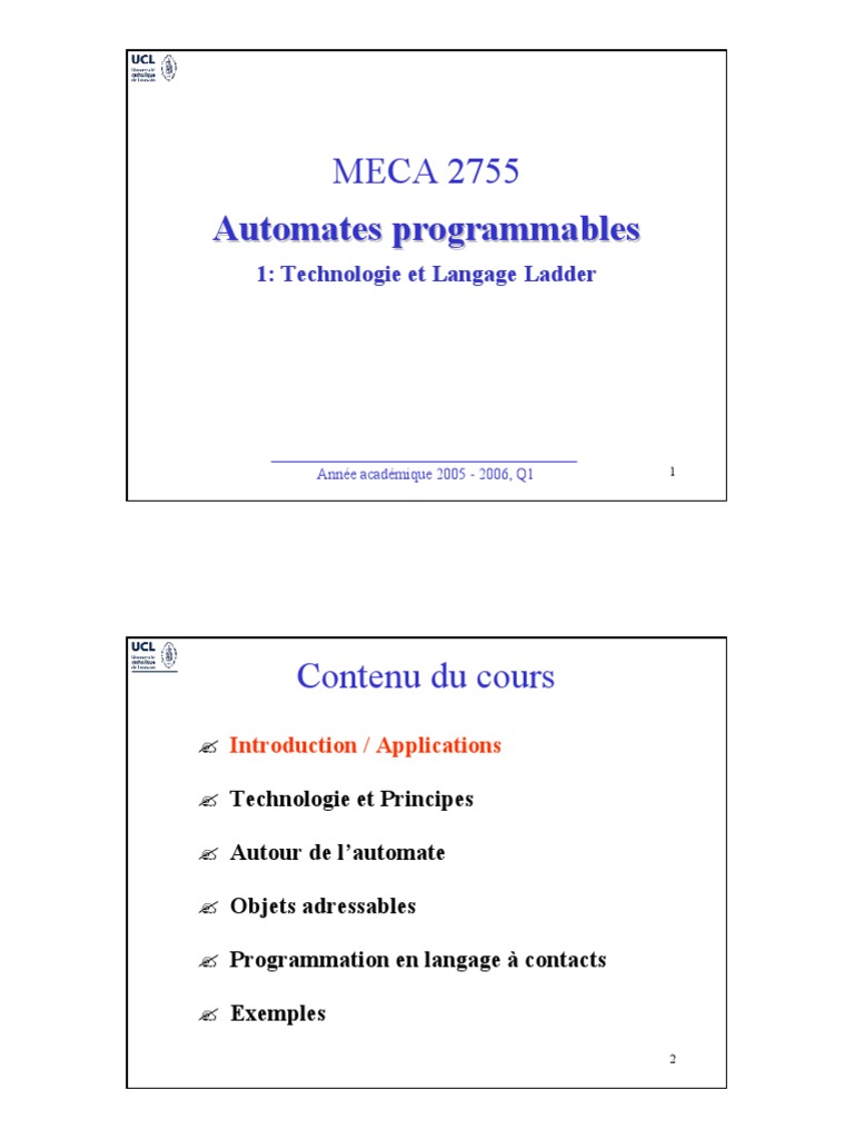 Automate Programmable | Entrée/Sortie | Automate programmable industriel