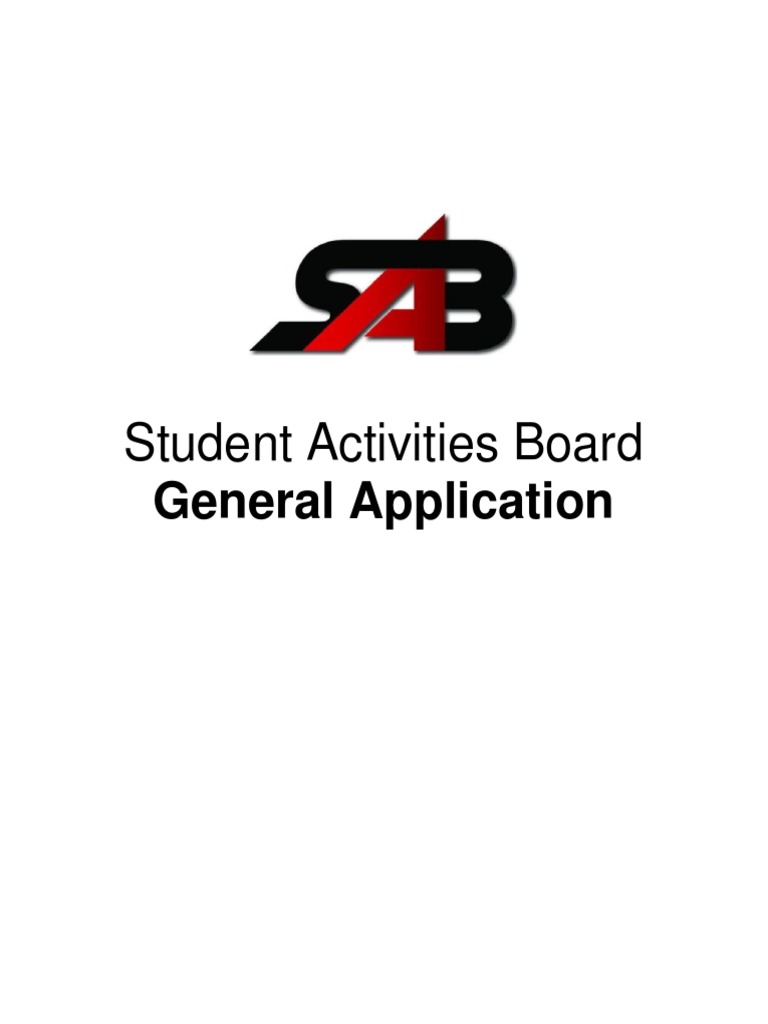 2014 SAB General Application B | Download Free PDF | Course Credit ...