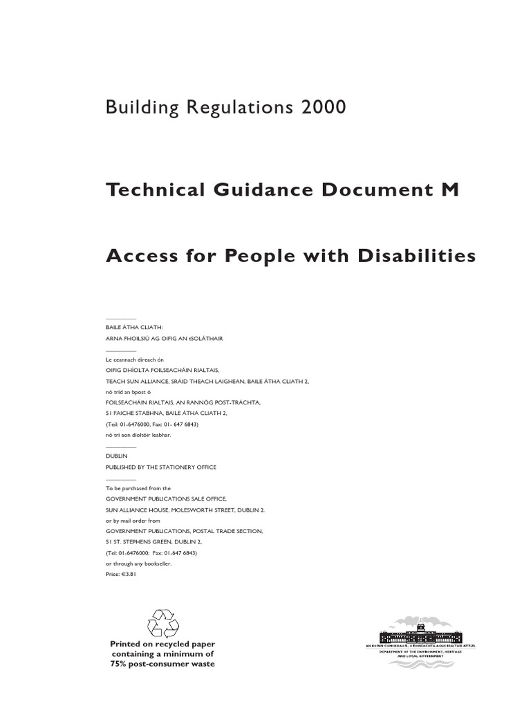 Access For People With Disabilities | PDF