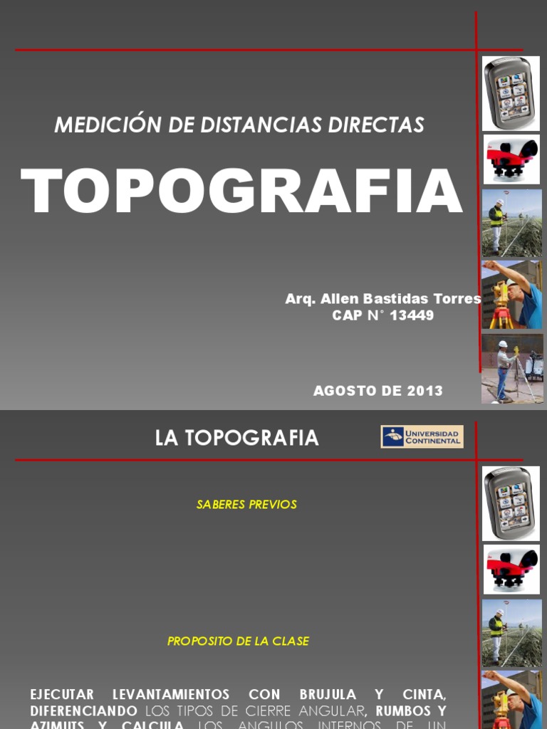 Levantamiento Con Brujula Rumbos y Azimut | PDF | Azimut | Brújula
