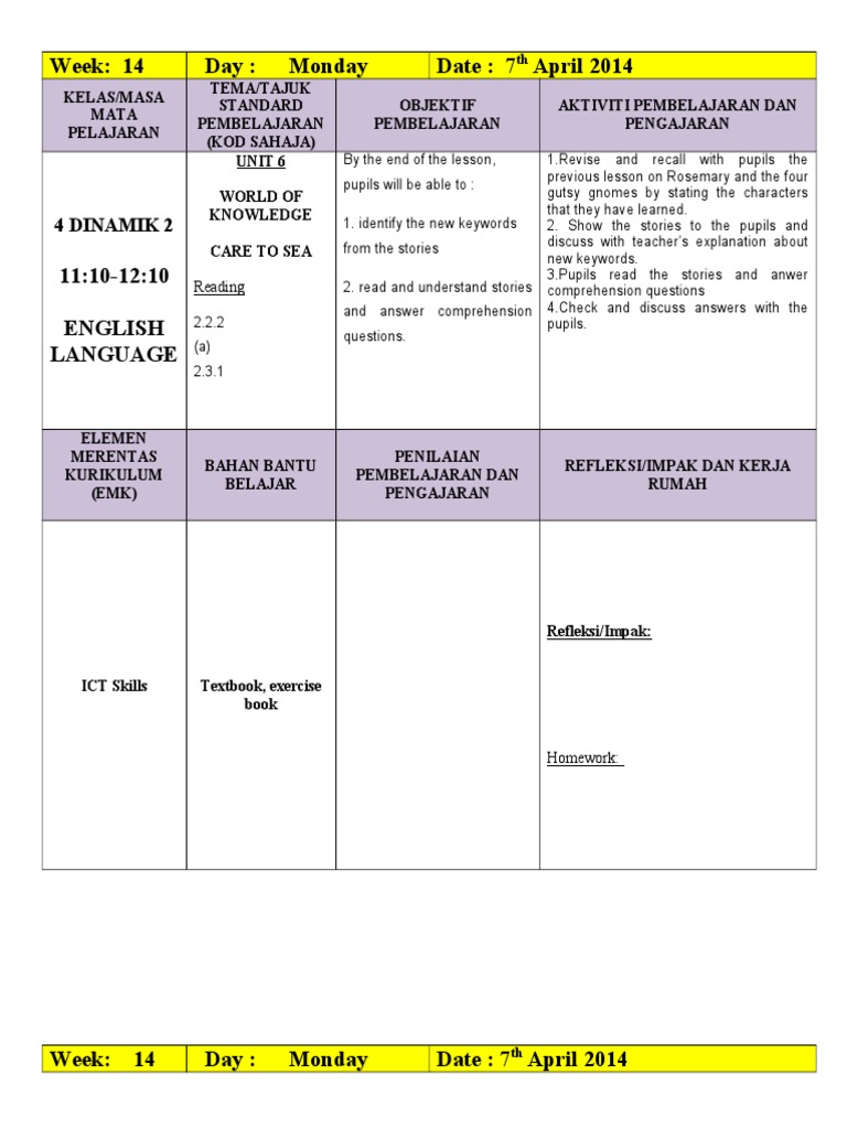 Lesson Plan | PDF | Cognition | Cognitive Science