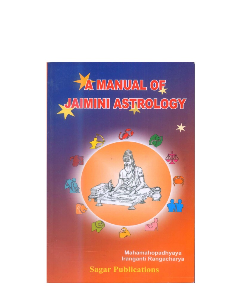 A Manual of Jaimini Astrology | PDF | Hindu Astrology | Esoteric Cosmology