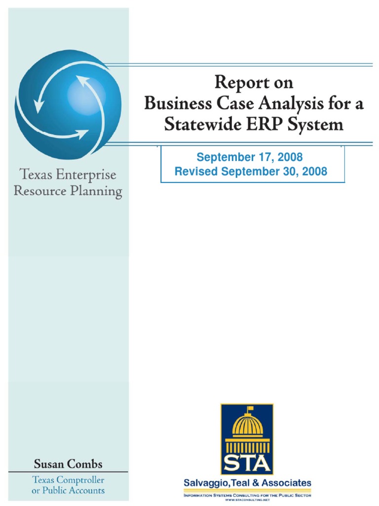 ERP Business Case Study v11 | Enterprise Resource Planning | Invoice