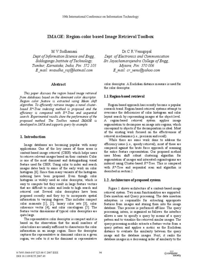 Sample Paper PDF | PDF | Information Retrieval | Database Index