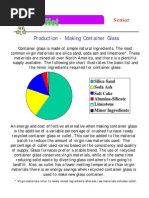 Glass Process Flow Chart | PDF | Glasses | Homogeneous Chemical Mixtures