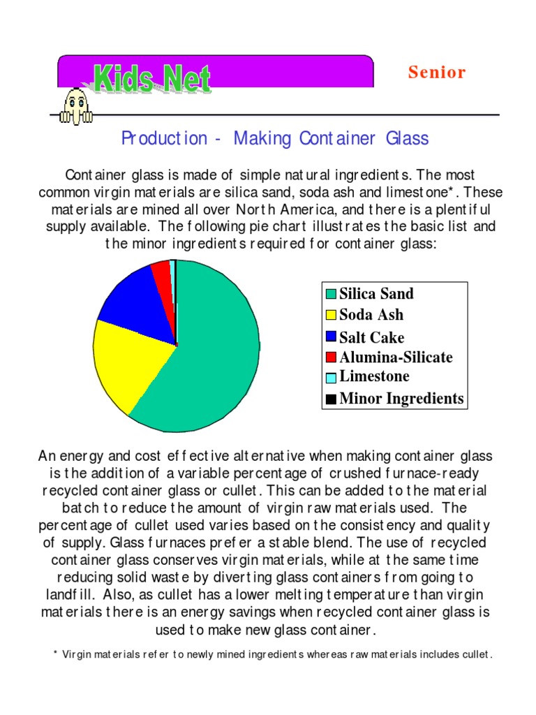 Flint Container Glass Production | PDF | Glasses | Materials