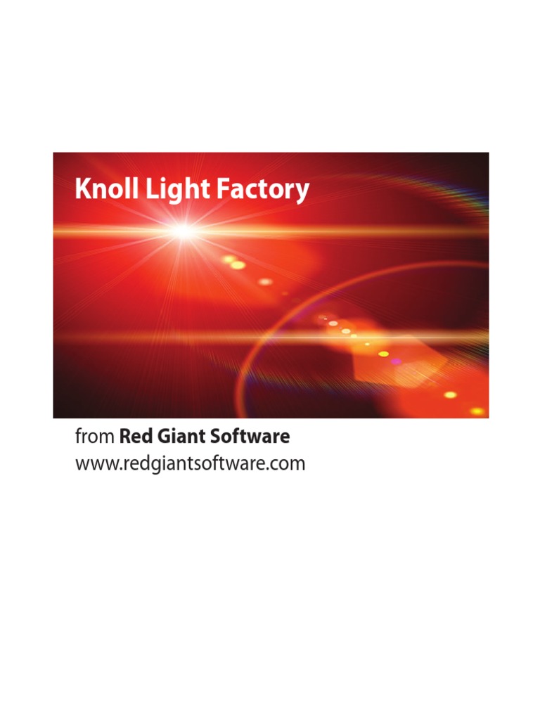 Knoll Light Factory Manual | Download Free PDF | Camera Lens | Lens ...