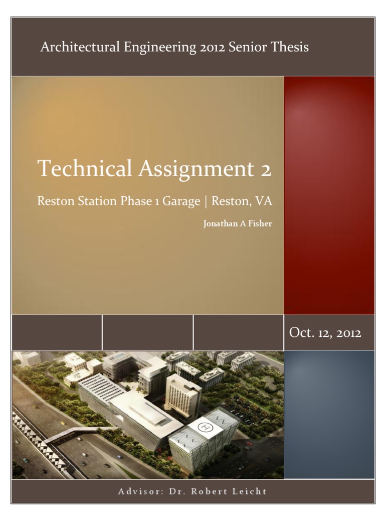 Technical Assignment 2: Architectural Engineering 2012 Senior Thesis | Download Free PDF ...
