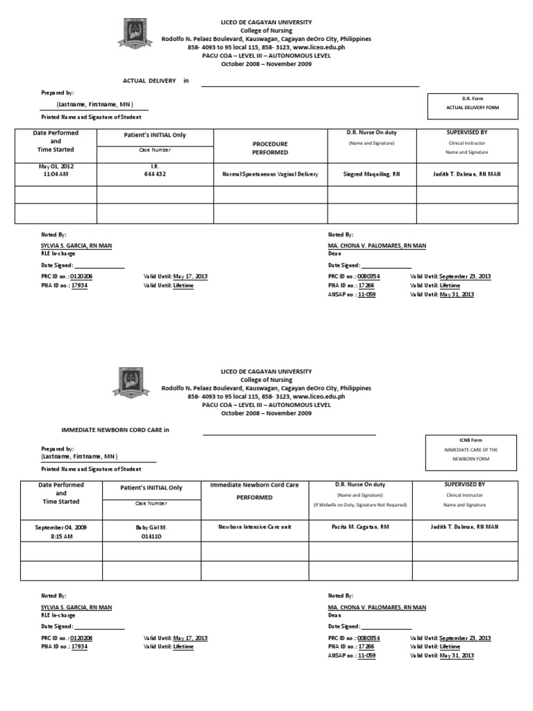 Prc Template Blank Final Pdf Clinical Medicine Medical Specialties