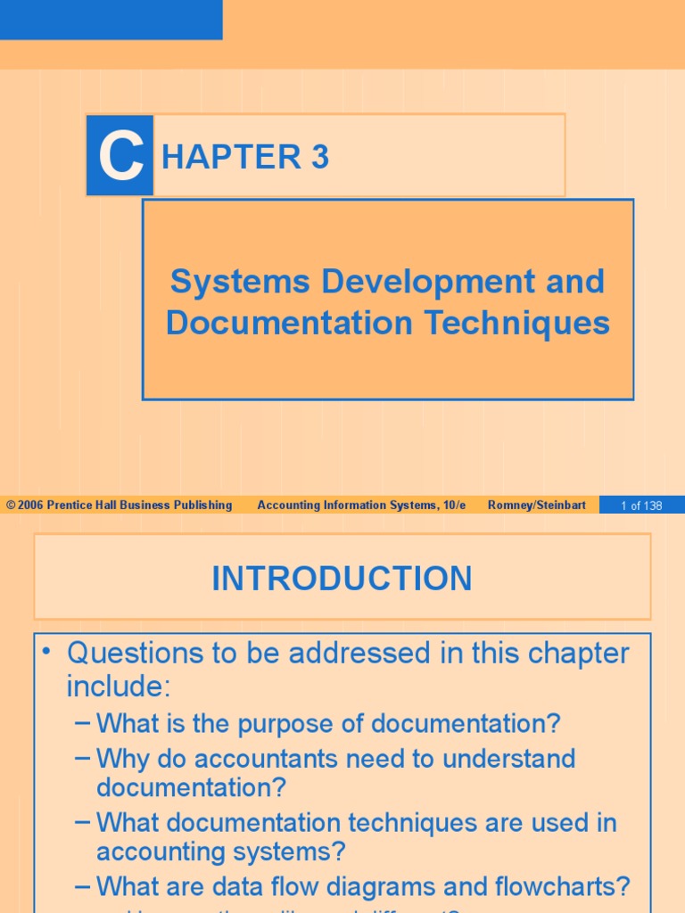 AIS Romney 2006 Slides 03 Systems Development and Documentation Techniques | PDF | Paycheck ...
