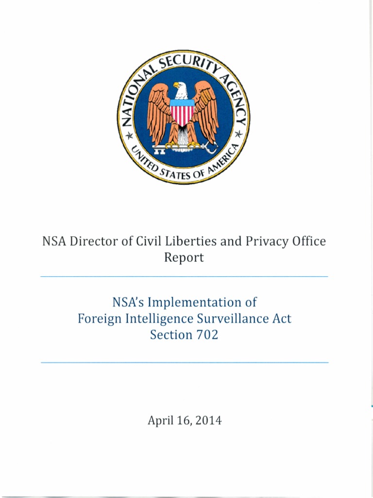 NSA Unclassified Report On Prism | PDF | National Security Agency ...