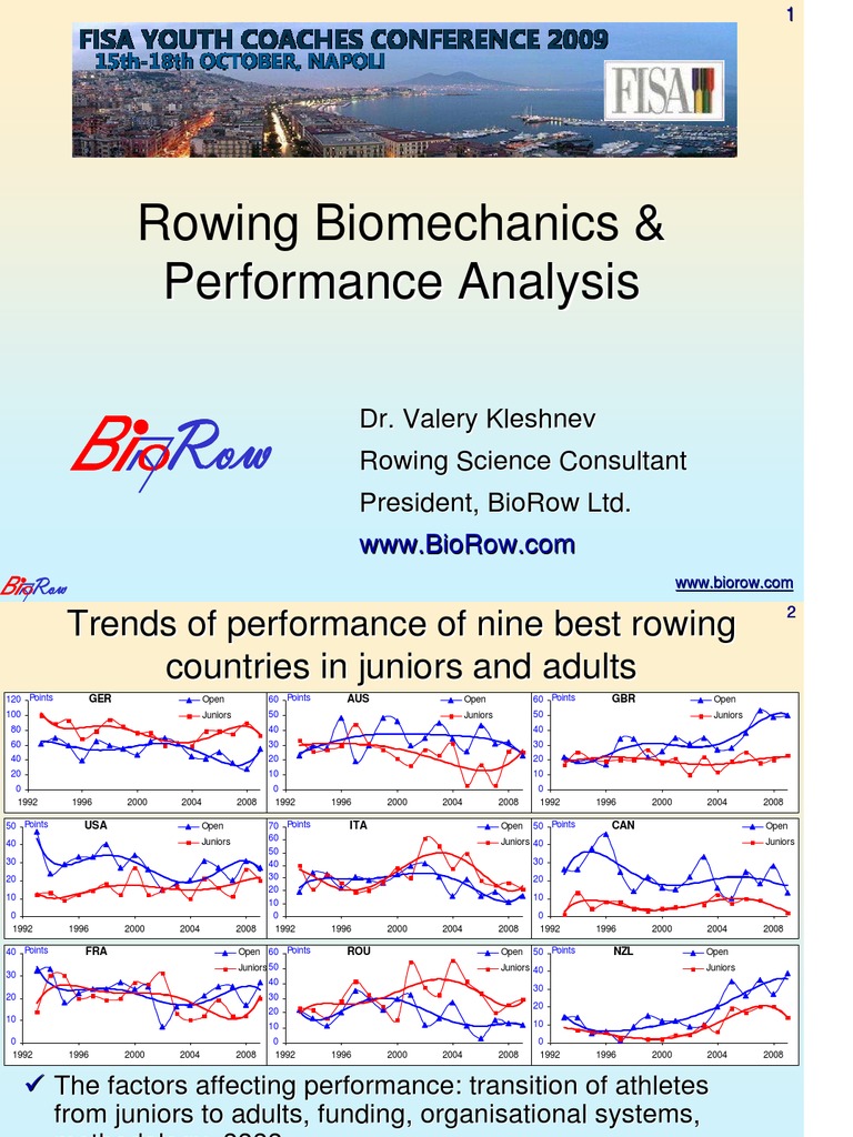 Valery Kleshnev Rowing Bio Mechanics | PDF | Rowing (Sport) | Rowing