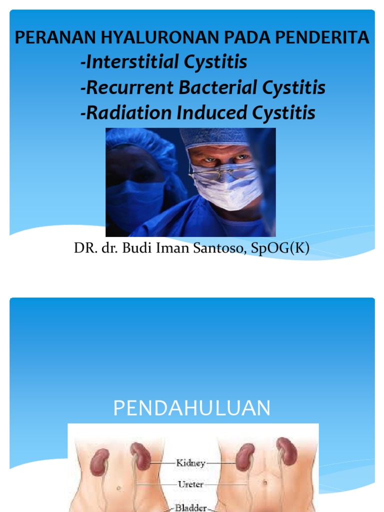 Cystitis Presentasi DR Budi | PDF
