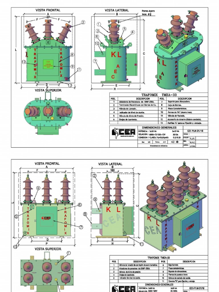 Trafomix Planos | PDF