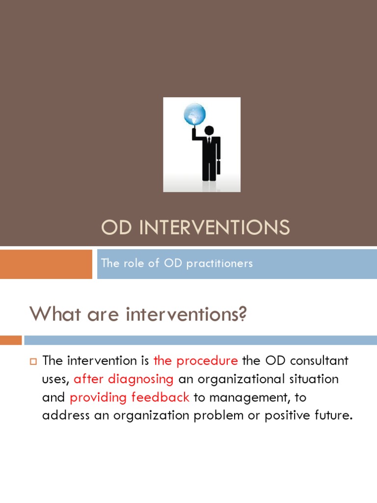 6.OD Interventions | Download Free PDF | Organization Development ...