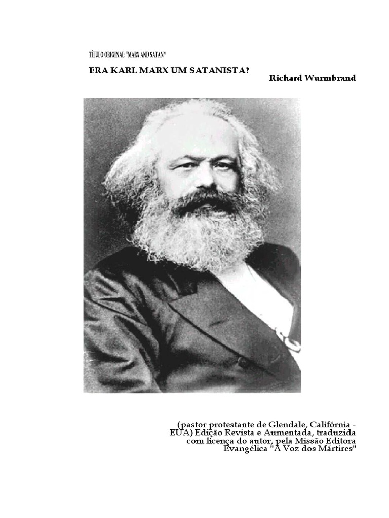 Karl Marx and Satan | PDF