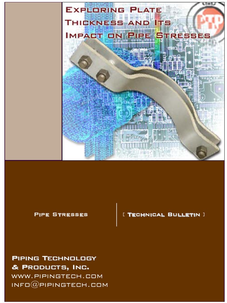 Clamp Thickness Fea | PDF | Pipe (Fluid Conveyance) | Steel
