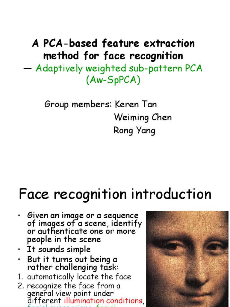 Face Recognition Using Pca | PDF | Biometrics | Futurology
