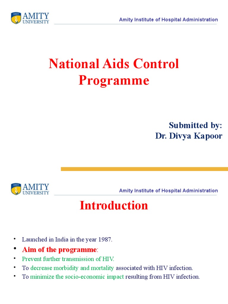 National Aids Control Programme | PDF | Hiv/Aids | Hospital