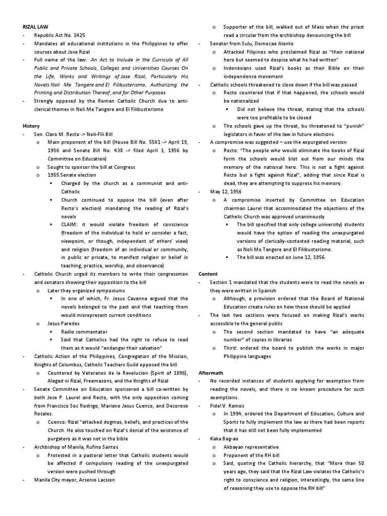pi-100-on-the-rizal-law-pdf-philippines-religion-and-belief