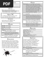 L5R Cheat Sheet | PDF | Samurai | Armour