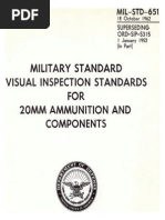 Mil STD 636 | PDF | Cartridge (Firearms) | Caliber