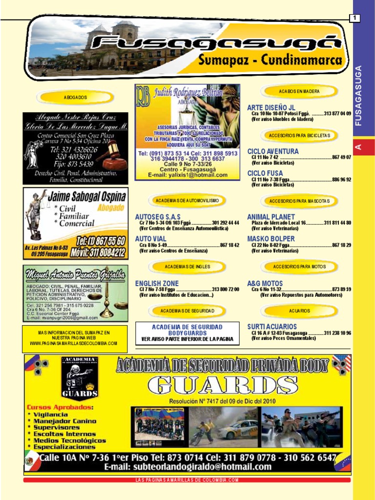 Directorio Fusa PDF | PDF | Odontología | Boca