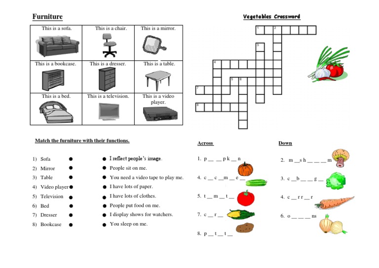 Furniture Exercises | PDF