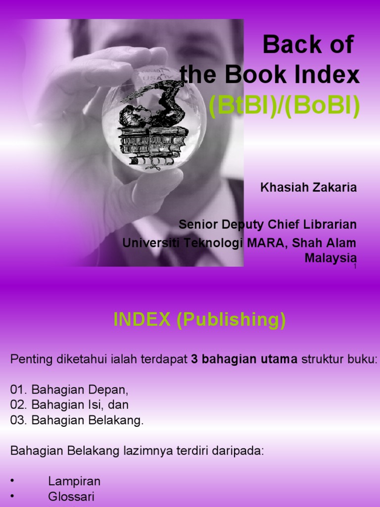 Back of The Book Index1 | PDF | Search Engine Indexing | Books